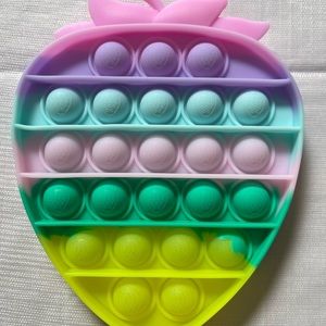 Toys | Pastel Rainbow Pop It Bundle Peacock Pineapple Pop It | Poshmark